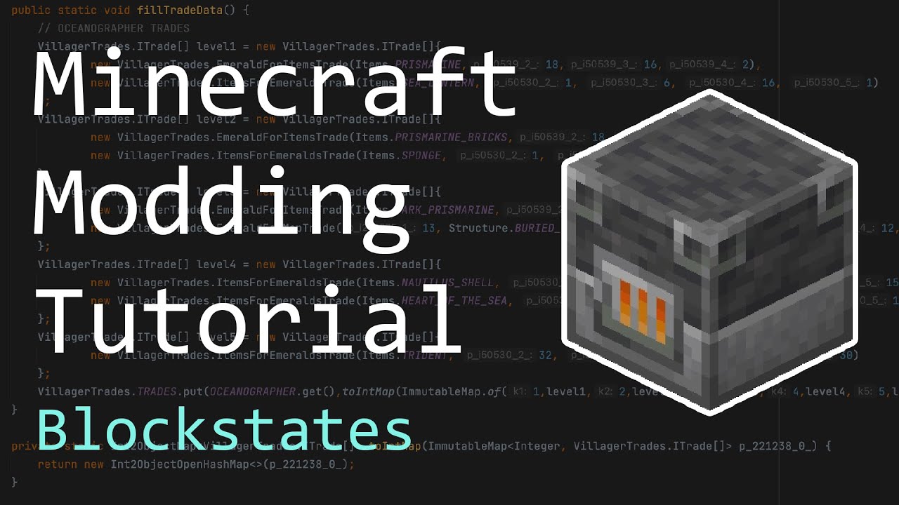 How to make a Minecraft Mod : Blockstates - YouTube