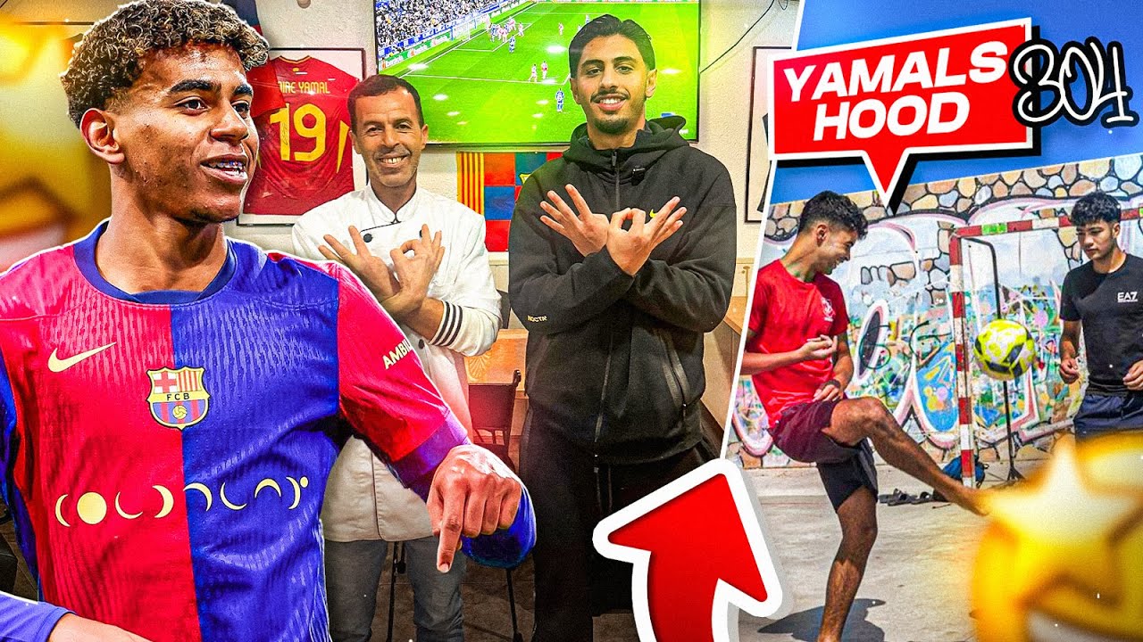 ICH ZEIGE EUCH DIE HOOD VON LAMINE YAMAL 304⚽️ - YouTube