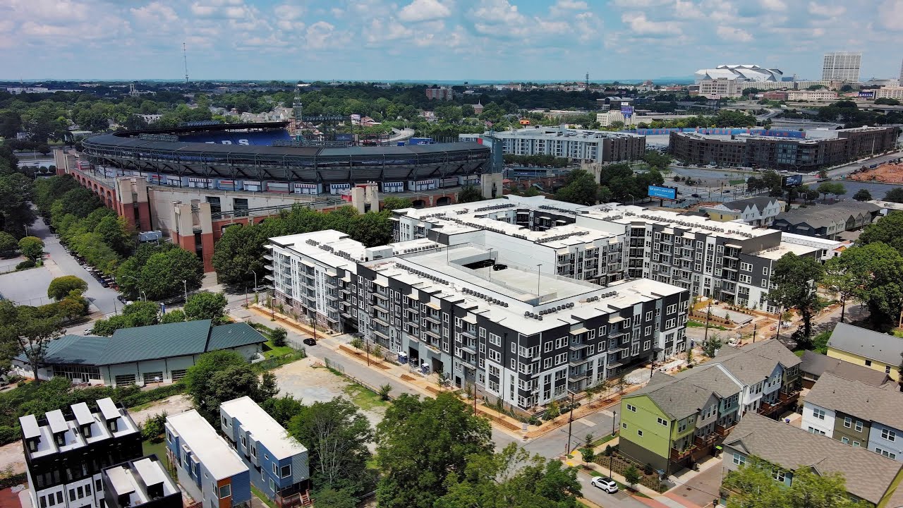 Atlanta, Georgia Summerhill/GSU Stadium Neighborhood 4K Video - YouTube