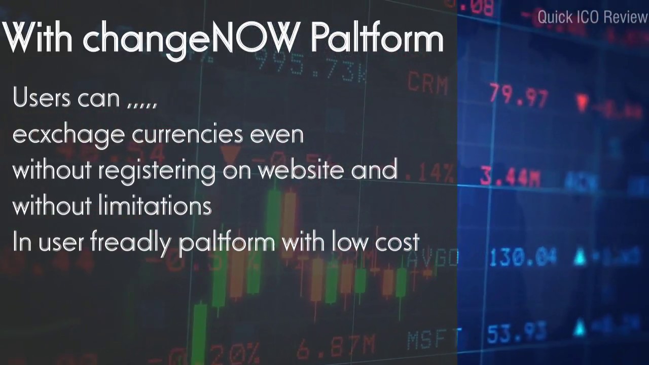 ChangeNOW Cryptocurrency exchange Quick review Limitless , Simple ...