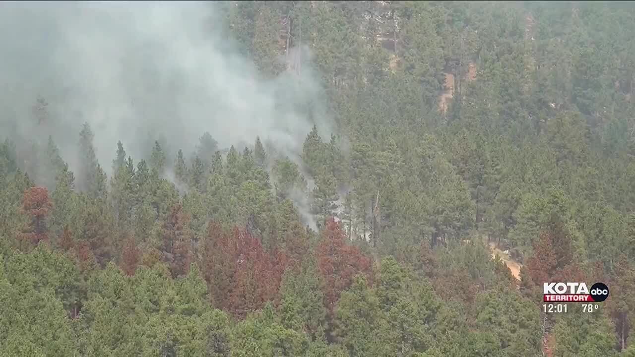 Wednesday update on the ‘First Thunder’ wildfire - YouTube