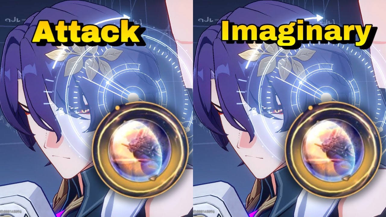 Dr. Ratio: Imaginary vs Attack Planar Sphere Comparison | Honkai Star ...