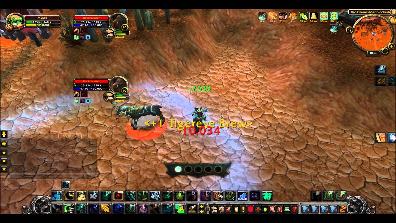5.4 WW Monk vs Feral Druid duel - YouTube