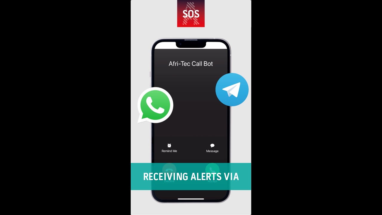 Afri Tec SOS Alert App Receiving alerts #shorts - YouTube