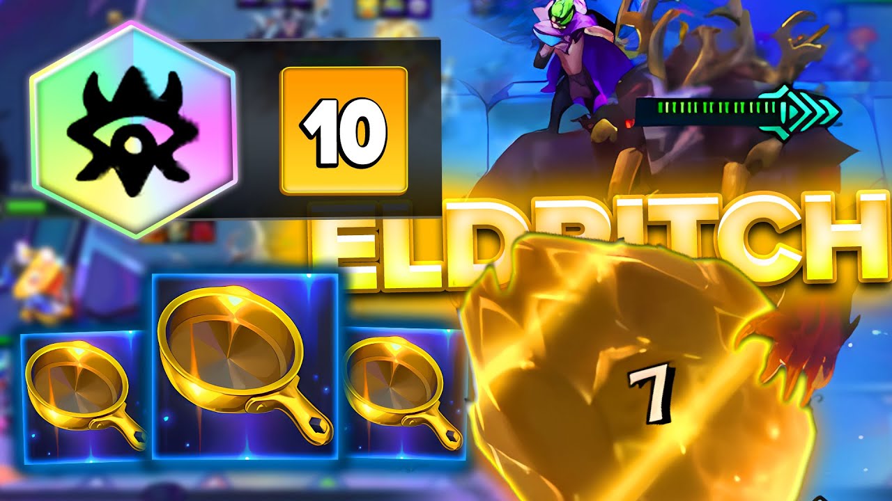10 Eldritch Exodia Comp - Frying Pans are INSANE!!! | Teamfight Tactics Set 12 Ranked - YouTube
