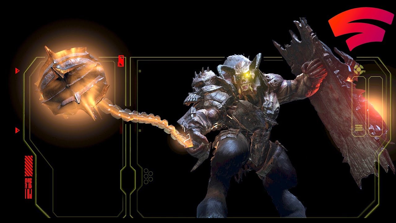 Doom Eternal Stadia Gameplay || The Gladiator Boss Fight || 4K - YouTube