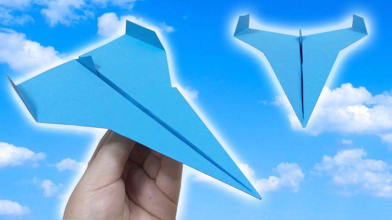Comment Faire le meilleur Avion en Papier au monde qui vole super loin ...