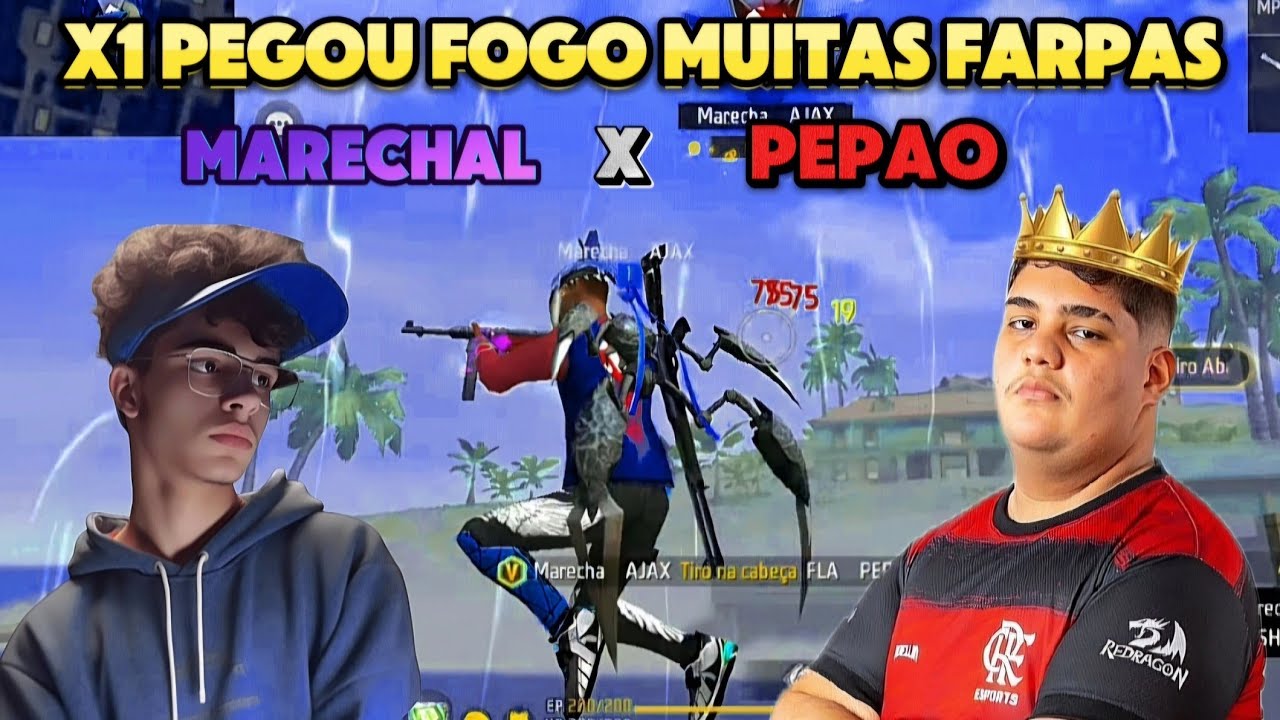 O MELHOR X1 DO ANO ? MARECHAL VS PEPAO TEVE FARPAS E TÁ EMPATADO ,QUEM ...