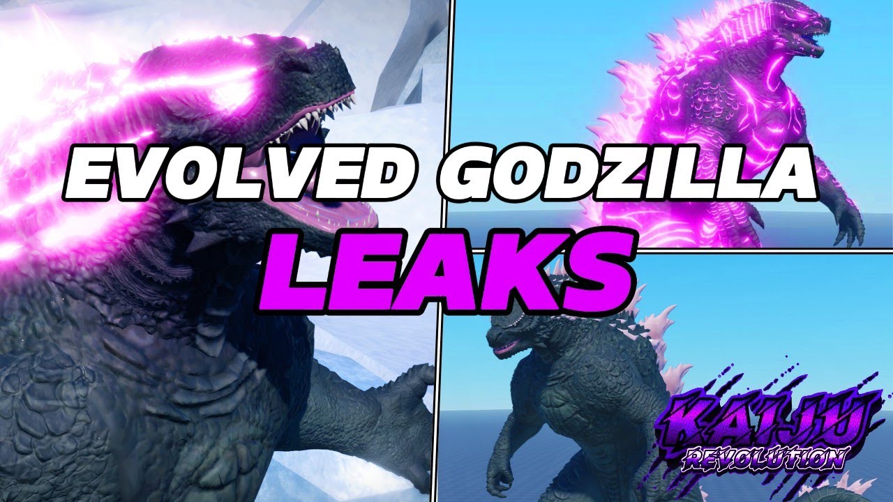 EVOLVED GODZILLA LEAKS! Kaiju Revolution - YouTube