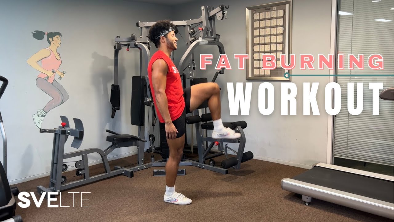 10 Minute Easy Standing Fat Burning Workout - YouTube