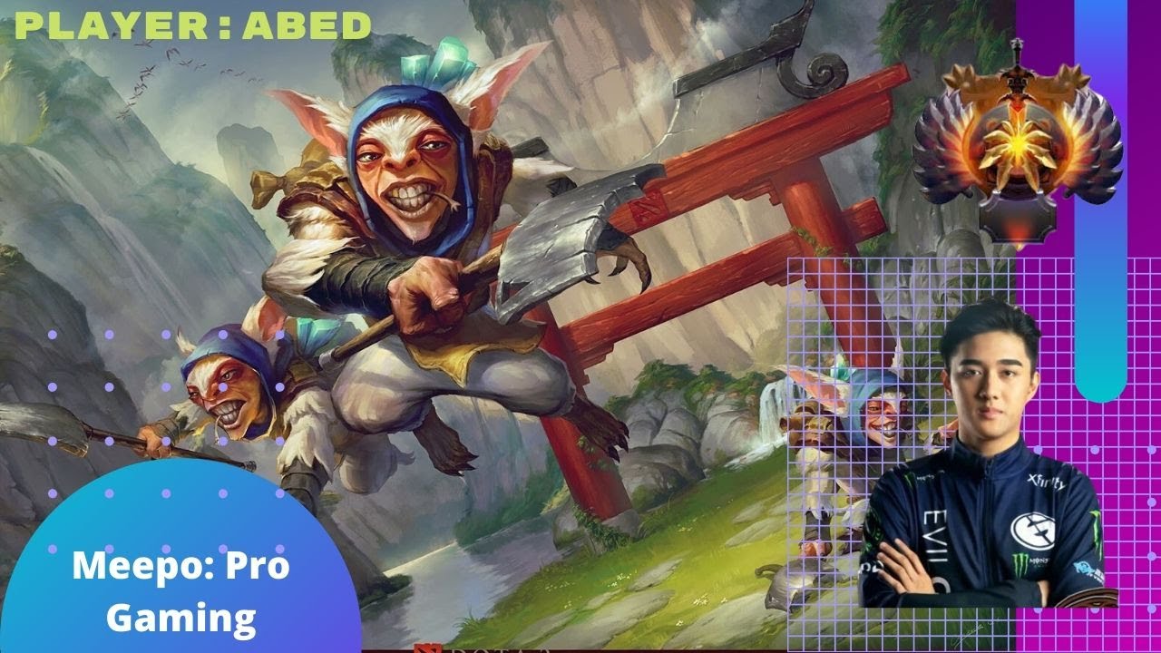 EG.Abed a Dota 2 Pro - Plays Meepo (Player Perspective) March 3 2020 ...
