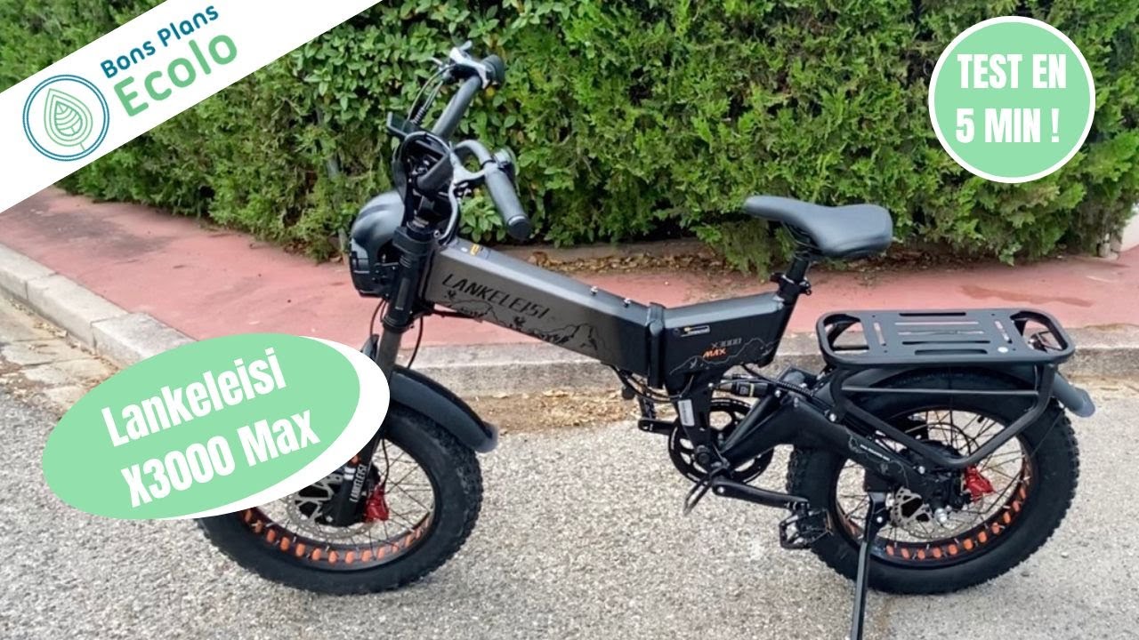 X3000 Max Lankeleisi -Test de ce VTT électrique en 5 min ! - YouTube