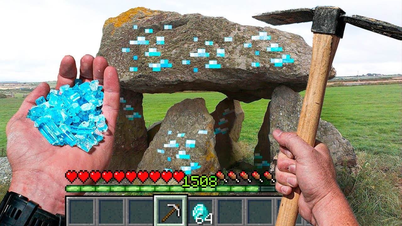 Minecraft in Real Life POV ~ I FOUND DIAMOND TREASURES Realistic ...