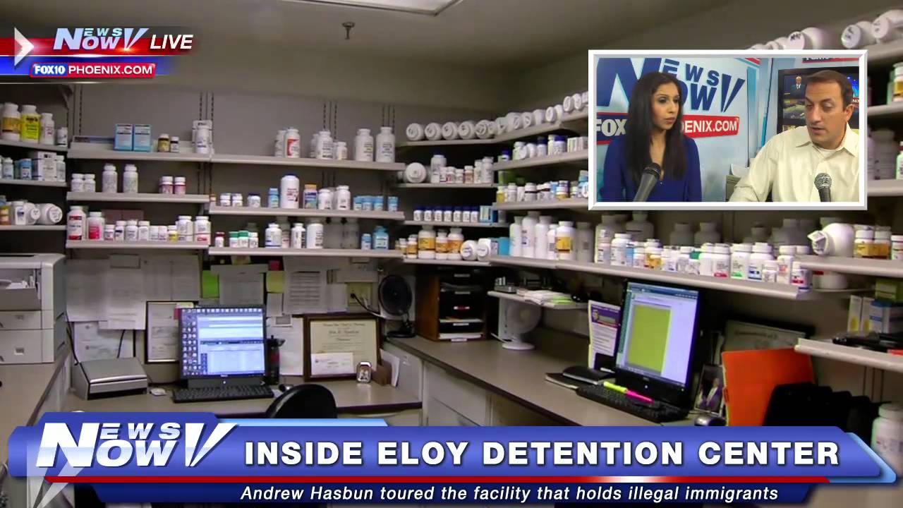 FNN: Tour of Eloy Detention Center - YouTube
