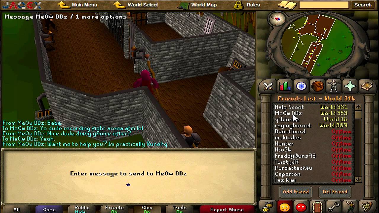 Fight Arena Quest Guide - For Low Levels! - Runescape 07 - YouTube