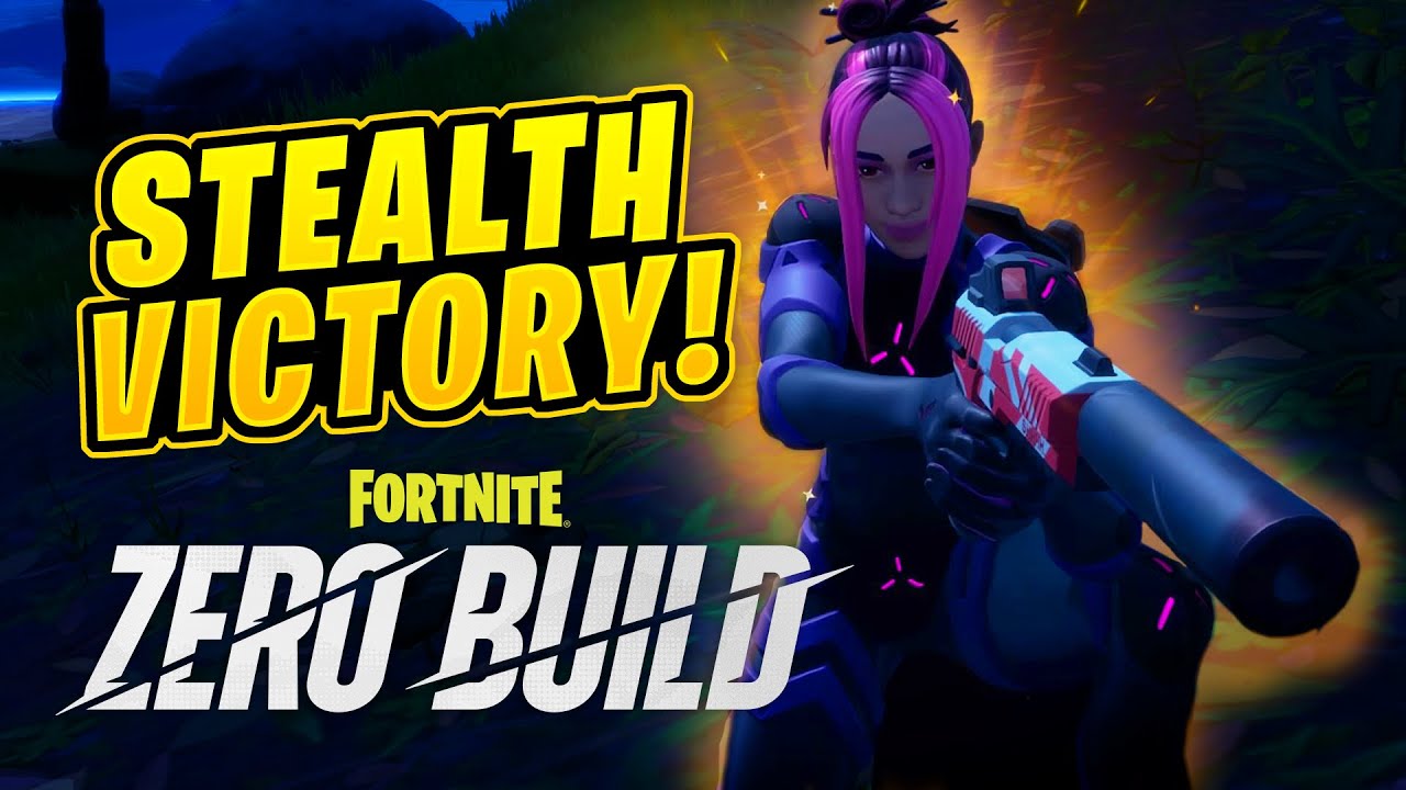 Stealth Victory! Fortnite Zero Build Solo Gameplay (PS4) - YouTube