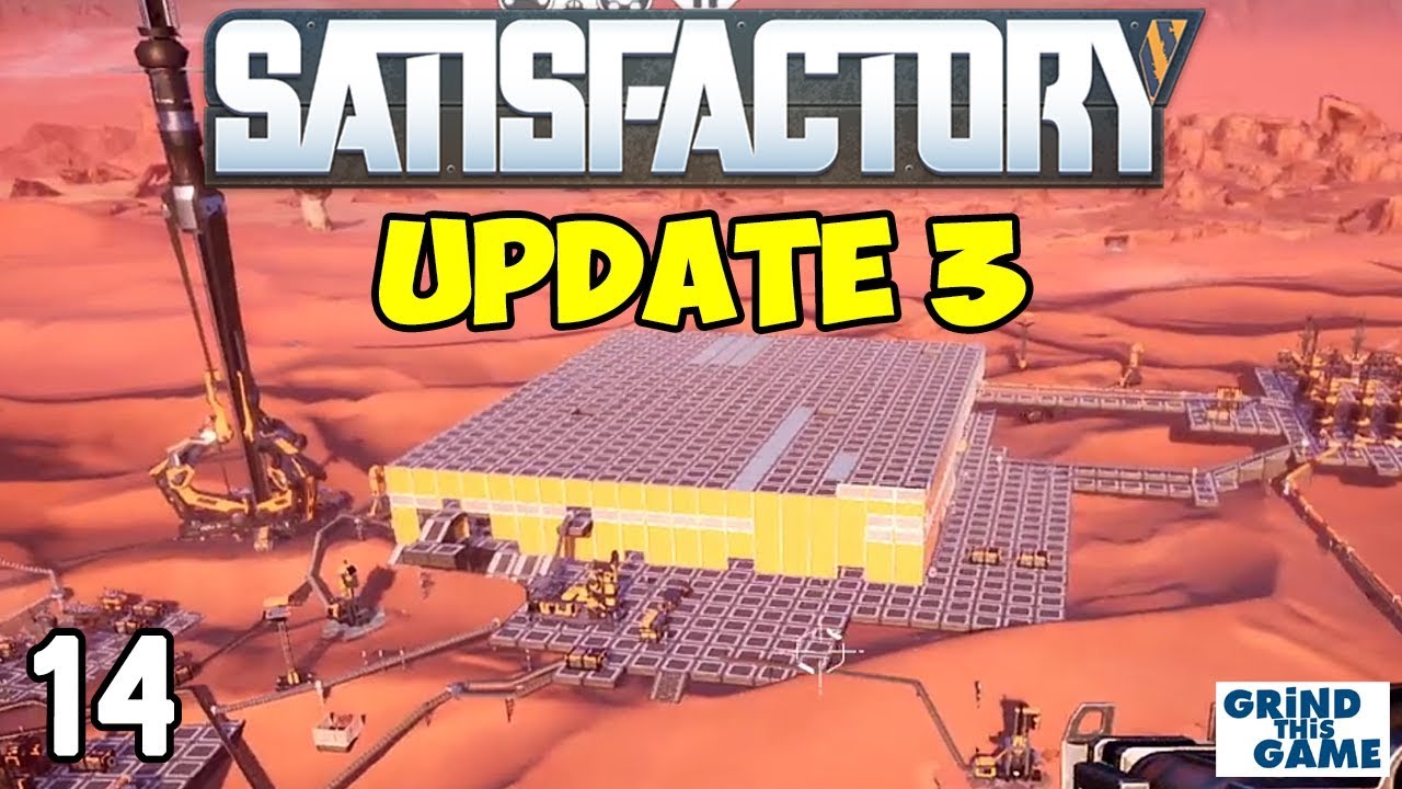 Satisfactory Update 3 - Mountain Climbing for Purple Slugs #14 - YouTube