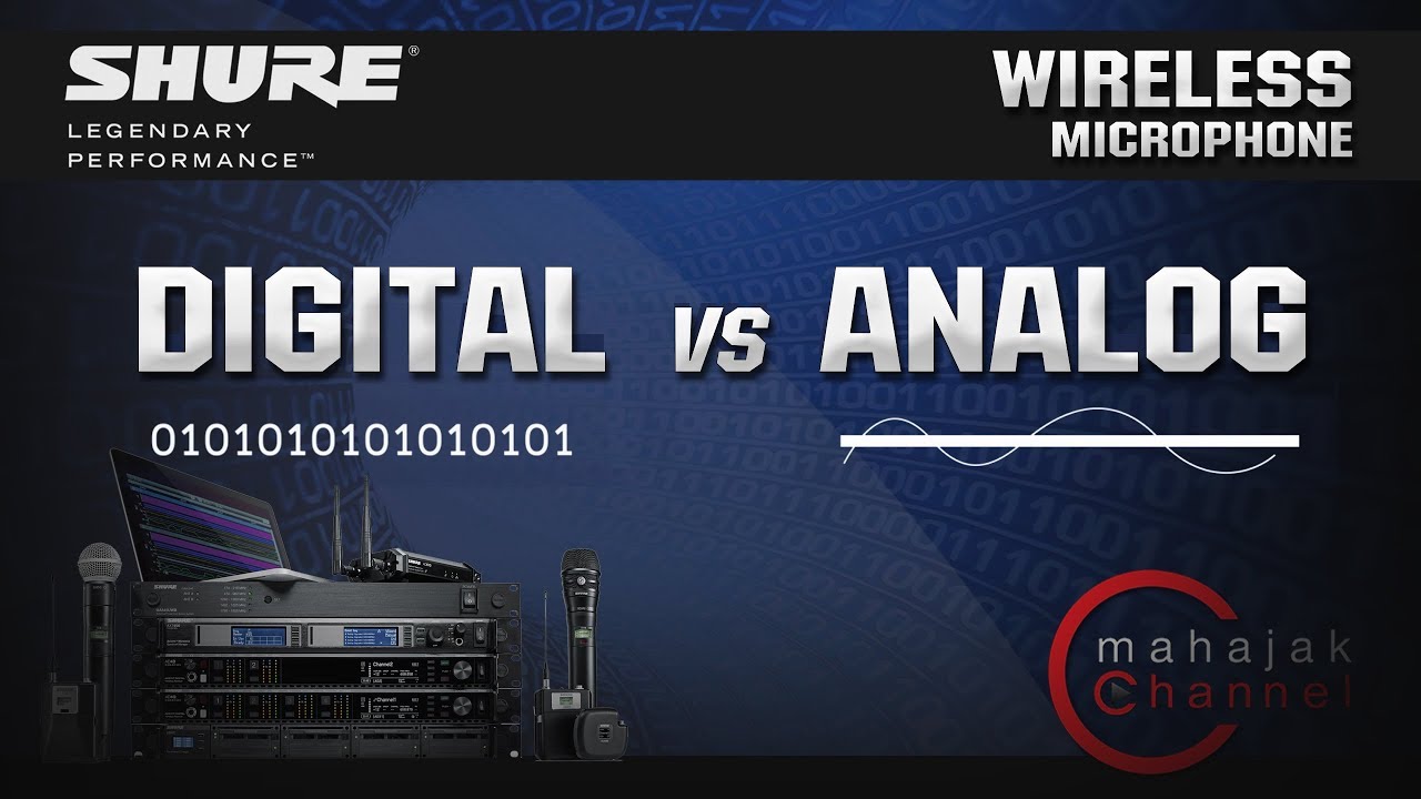 รีวิว : ข้อแตกต่างระหว่าง Digital กับ Analog ของ Wireless Microphone ...