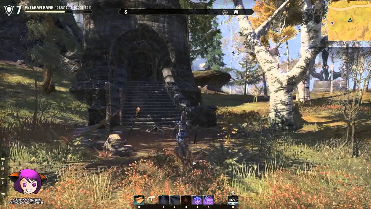Elder Scrolls Online - The Rift CE Treasure Map - YouTube
