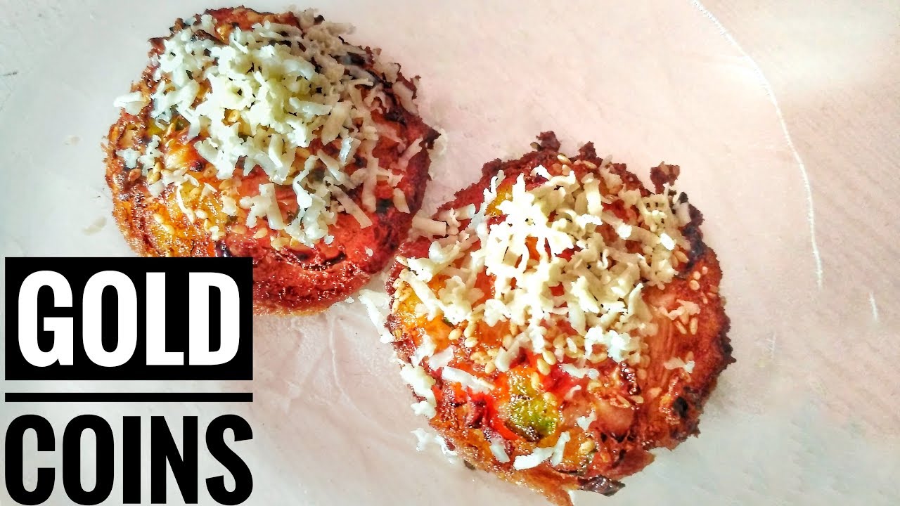 Gold coins | children party snacks | cheese snacks recipe | veg bread ...