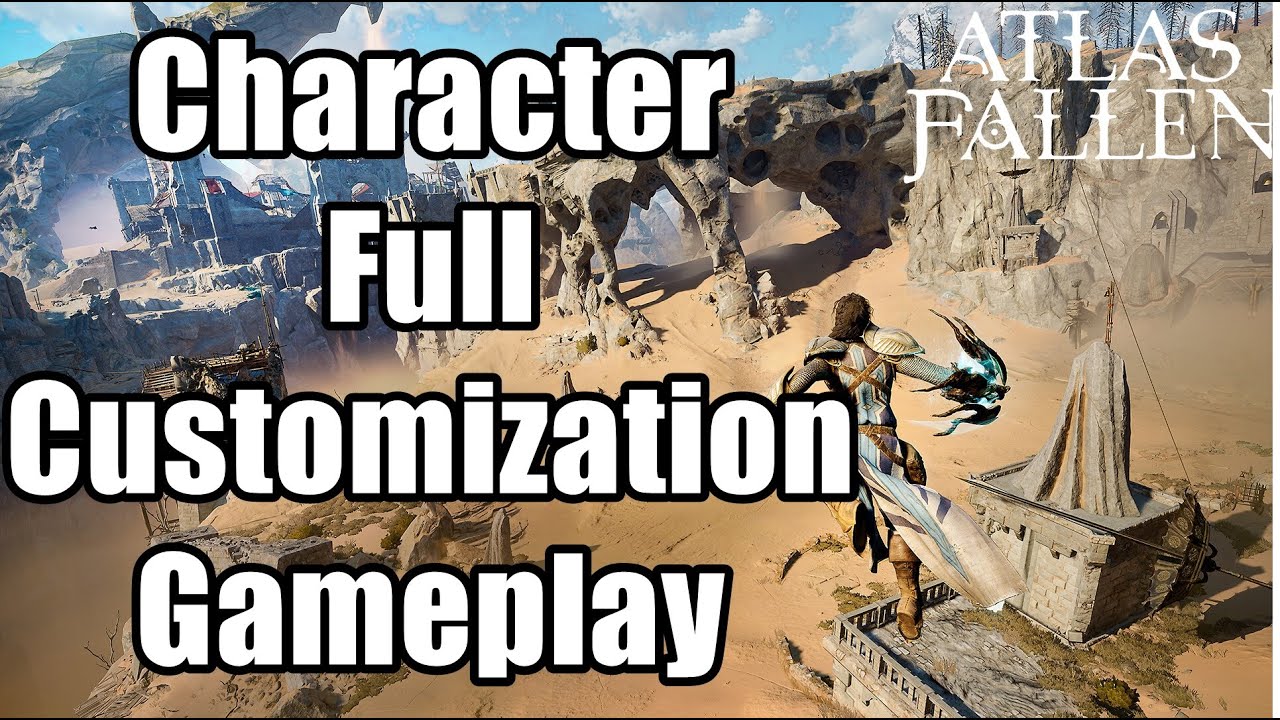 Atlas Fallen Character Full Customization Gameplay - YouTube