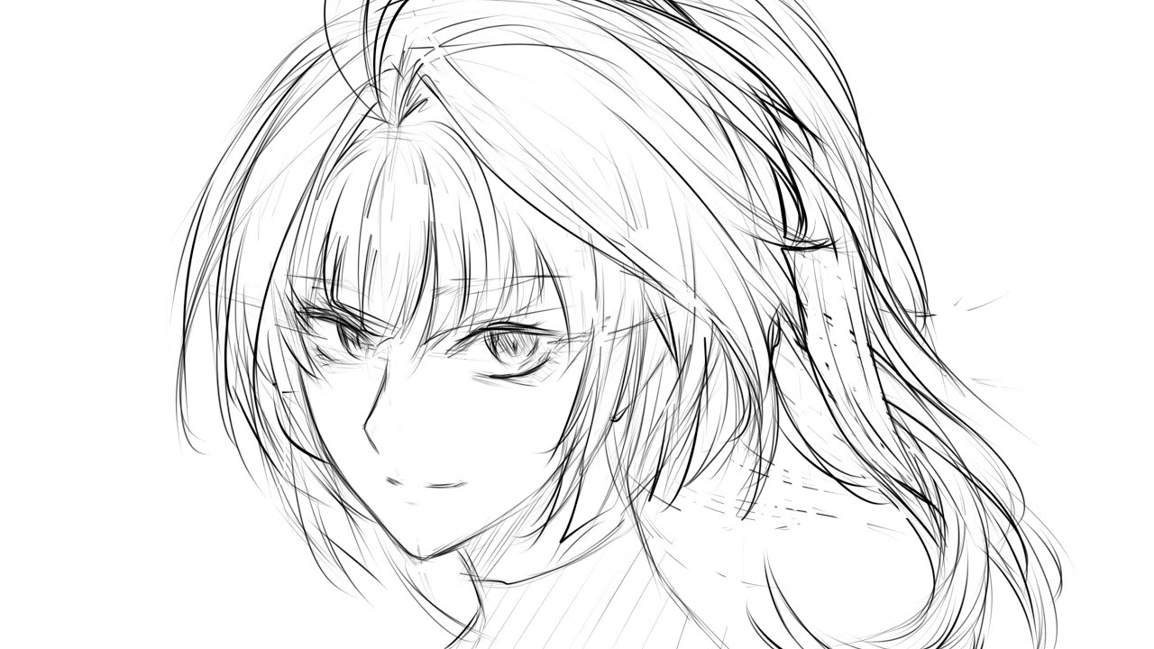 Sketching Raiden Mei - Honkai Impact 3rd Fanart Process ⚡ - YouTube