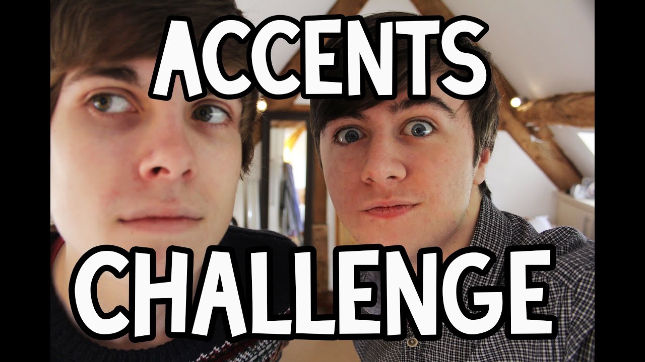 Accent Challenge | With James - YouTube