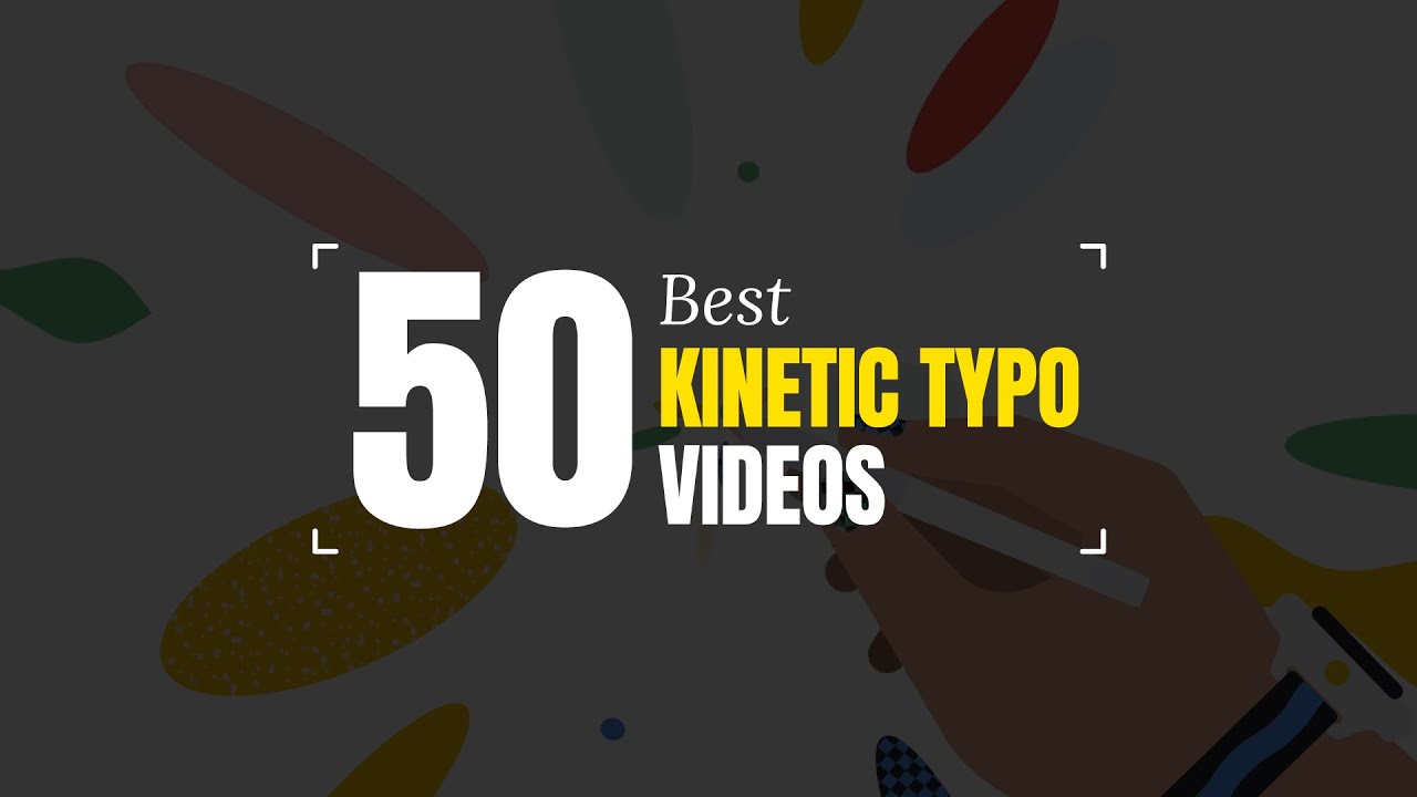 50 Best Kinetic Typography Videos That Turned Words into Memorable ...