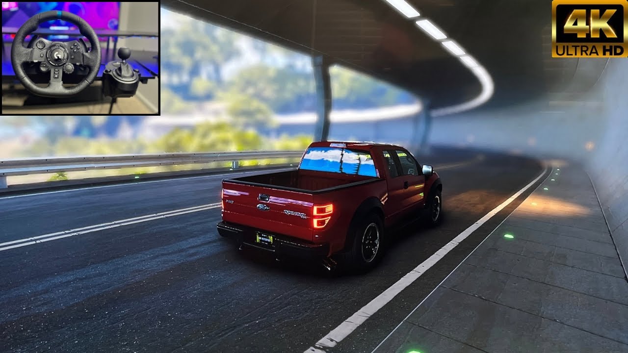 Ford F-150 Raptor | Crew Motorfest | Steering wheel + shifter gameplay - YouTube