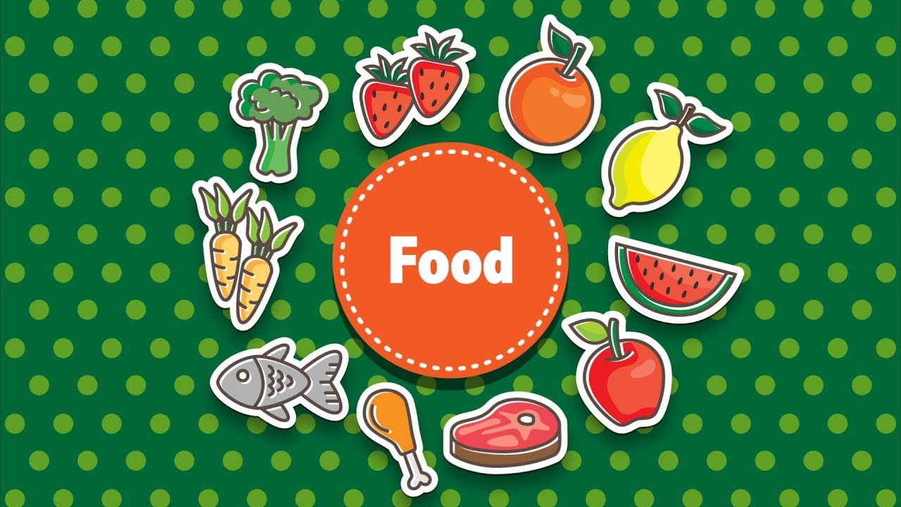 Foods | Learner Aids | Teaching Aids - YouTube