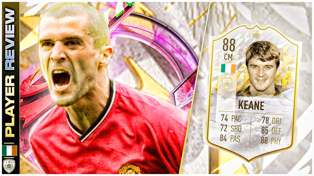 MY FAVORITE PUNDIT - MID ICON 88 RATED ROY KEANE PLAYER REVIEW - FIFA ...