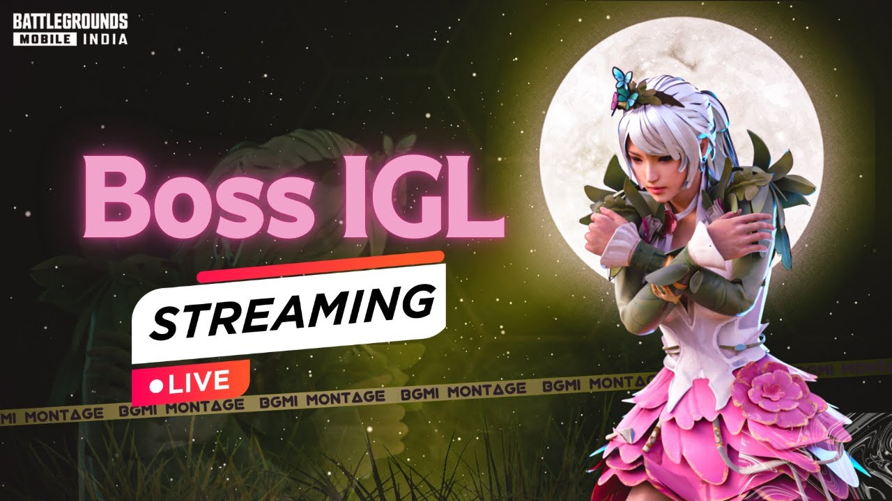 High Quality Streamer is Back | BOSS IGL | Boss Plays BGMI | #bgmi # ...