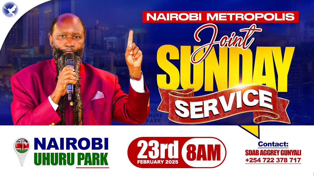 NAIROBI METRO JOINT CELEBRATION SUNDAY SERVICE - UHURU PARK 23RD ...