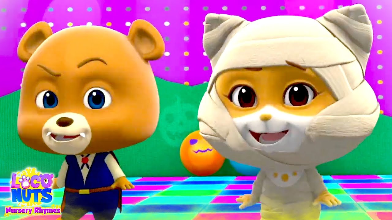 Monster Dance Party | Scary Nursery Rhymes and Baby Song | Halloween ...
