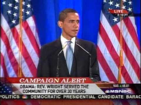 Barack Obama Speech: A More Perfect Union - YouTube