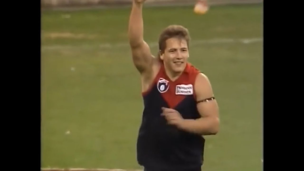 Allen Jakovich - Melbourne - 8 goals v Essendon - 1993 Round 12 - MCG ...