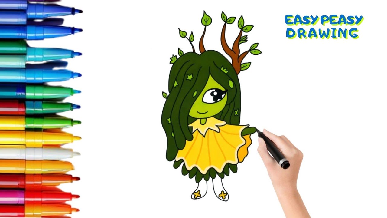 How to draw Step by step drawing tutorial for beginners - YouTube
