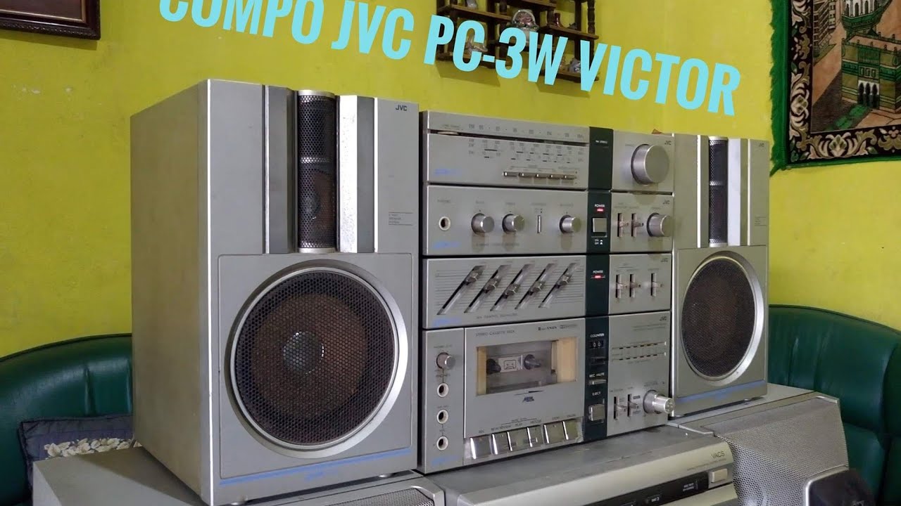 Compo JVC PC-3 Vintage Classic Peninggalan Sejarah - YouTube