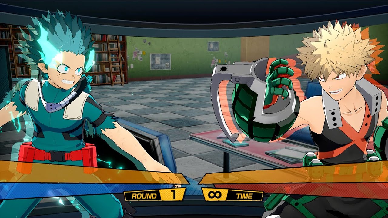 My Hero One's Justice 2 = Izuku Midoriya Full Cowling 100% -VS- Katsuki ...