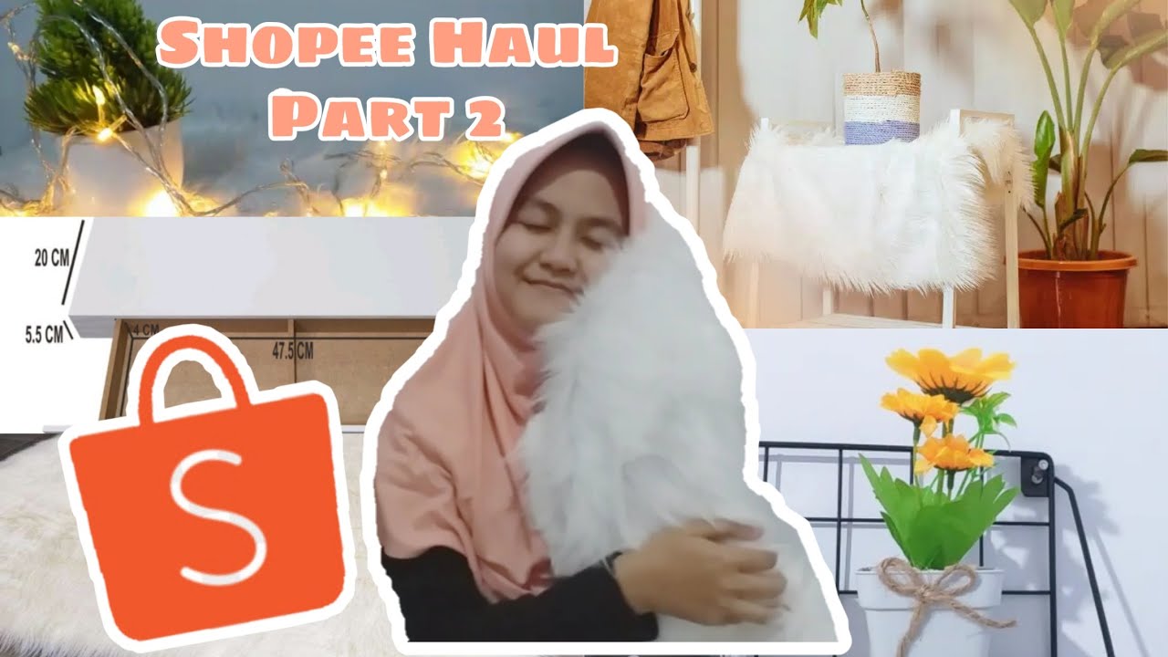 SHOPEE ROOM DECOR HAUL Part 2 - YouTube