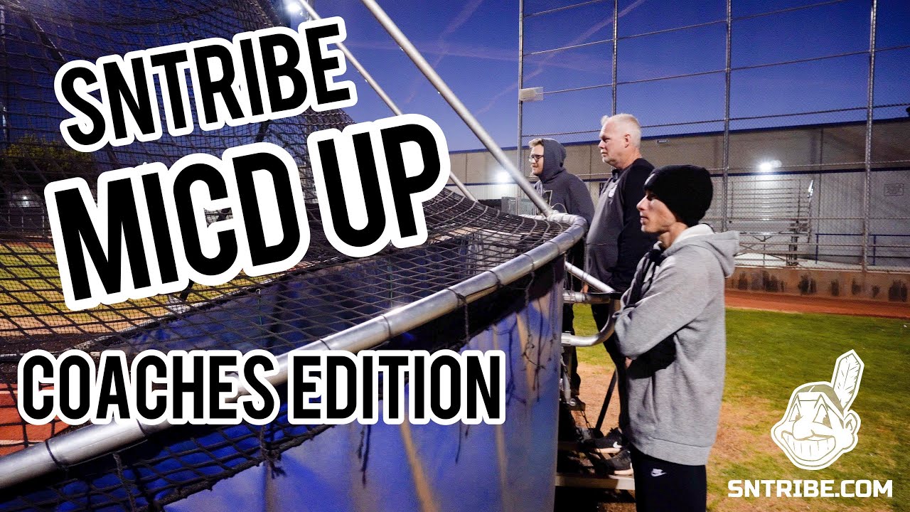 SNTRIBE | MIC'D UP | BullPen with Coach Garcia & BP With Coach Scott & Ty Baker - YouTube