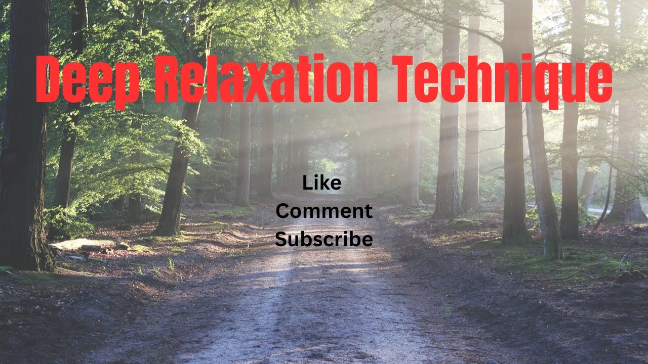 Deep Relaxation Technique | SVYASA UNIVERSITY - YouTube
