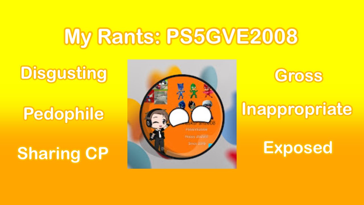 My Rants: PS5GVE2008 - YouTube