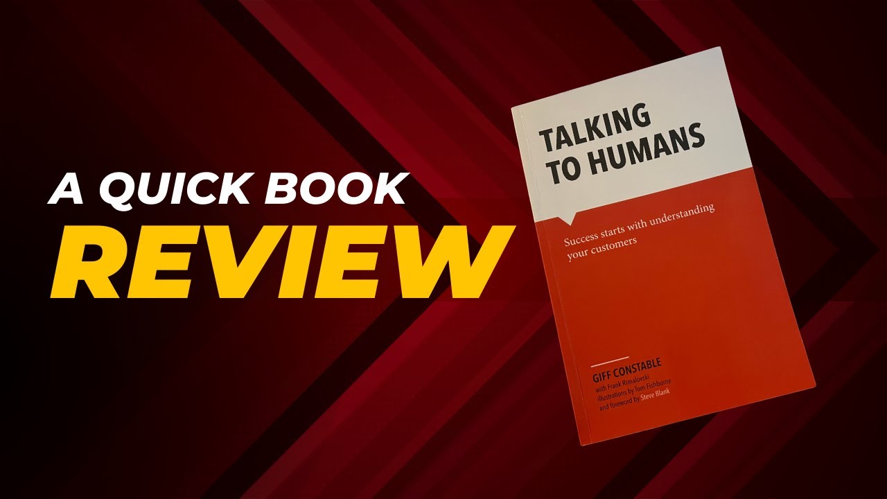 Talking To Humans Book Review - YouTube