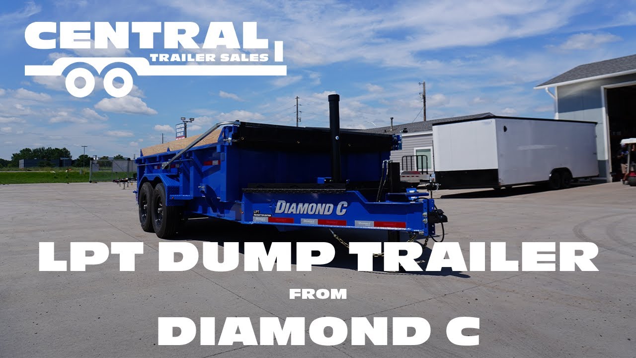 Diamond C LPT Dump Trailer Review - YouTube