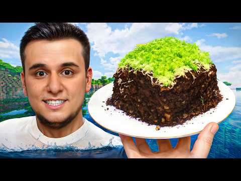 GERÇEK HAYATTA MİNECRAFT YEMEKLERİNİ YEDİK!