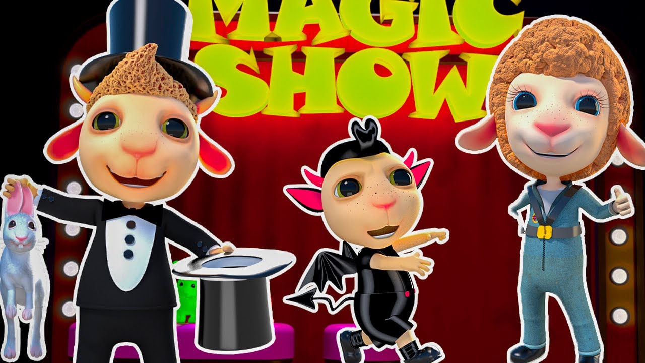 Our First Magic Show🎩🤩👻Magician's Assistant👻🎩🌈 Colorful performance by ...
