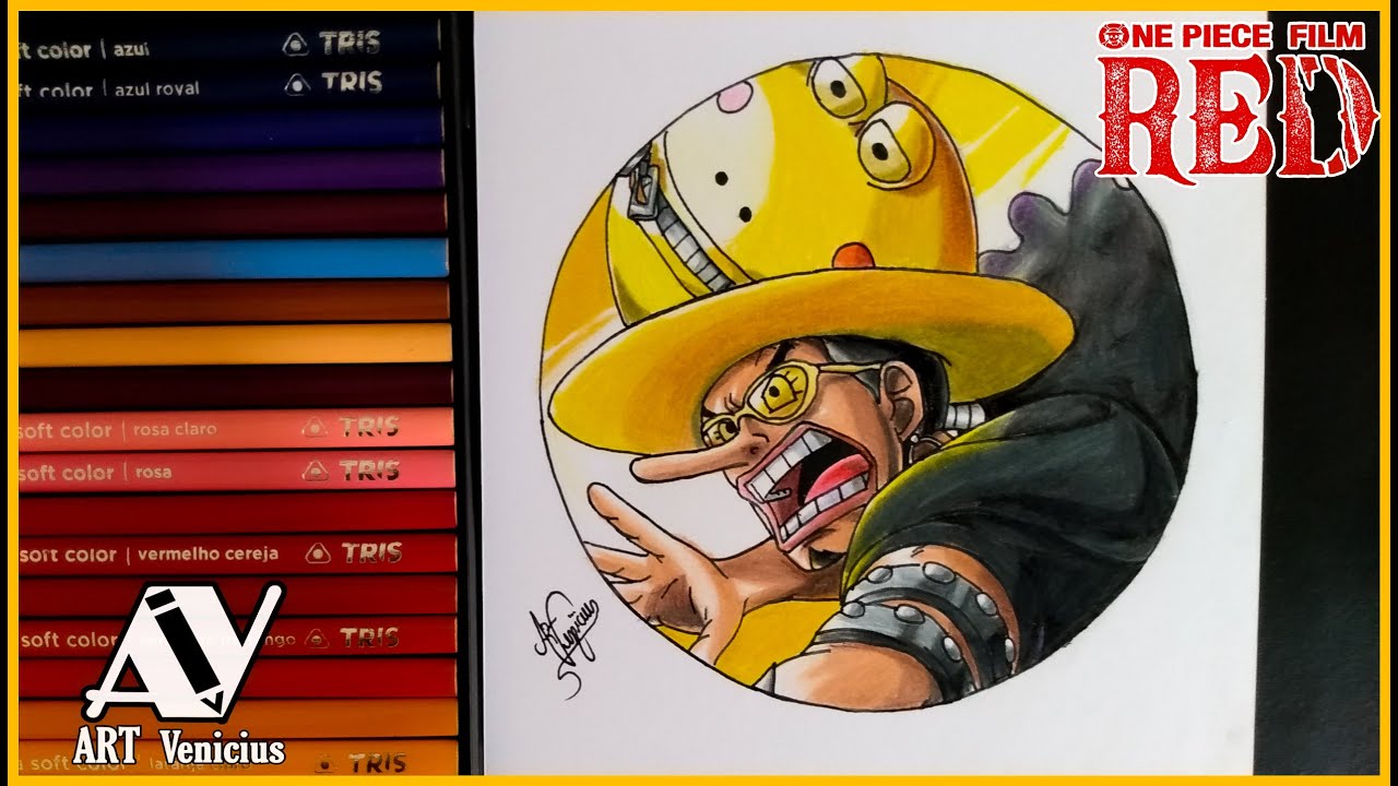 DRAWING - God Usopp (One Piece Film Red){Série} ArtVenicius - YouTube