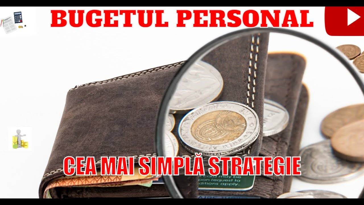 Bugetul Personal - Vezi asta și banii vor rămâne la tine - YouTube