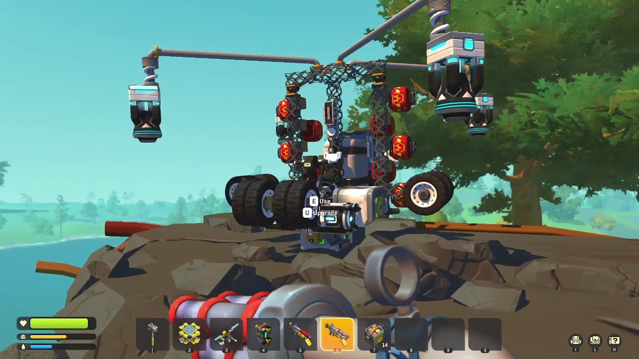 Scrap Mechanic Bomber Success! - YouTube